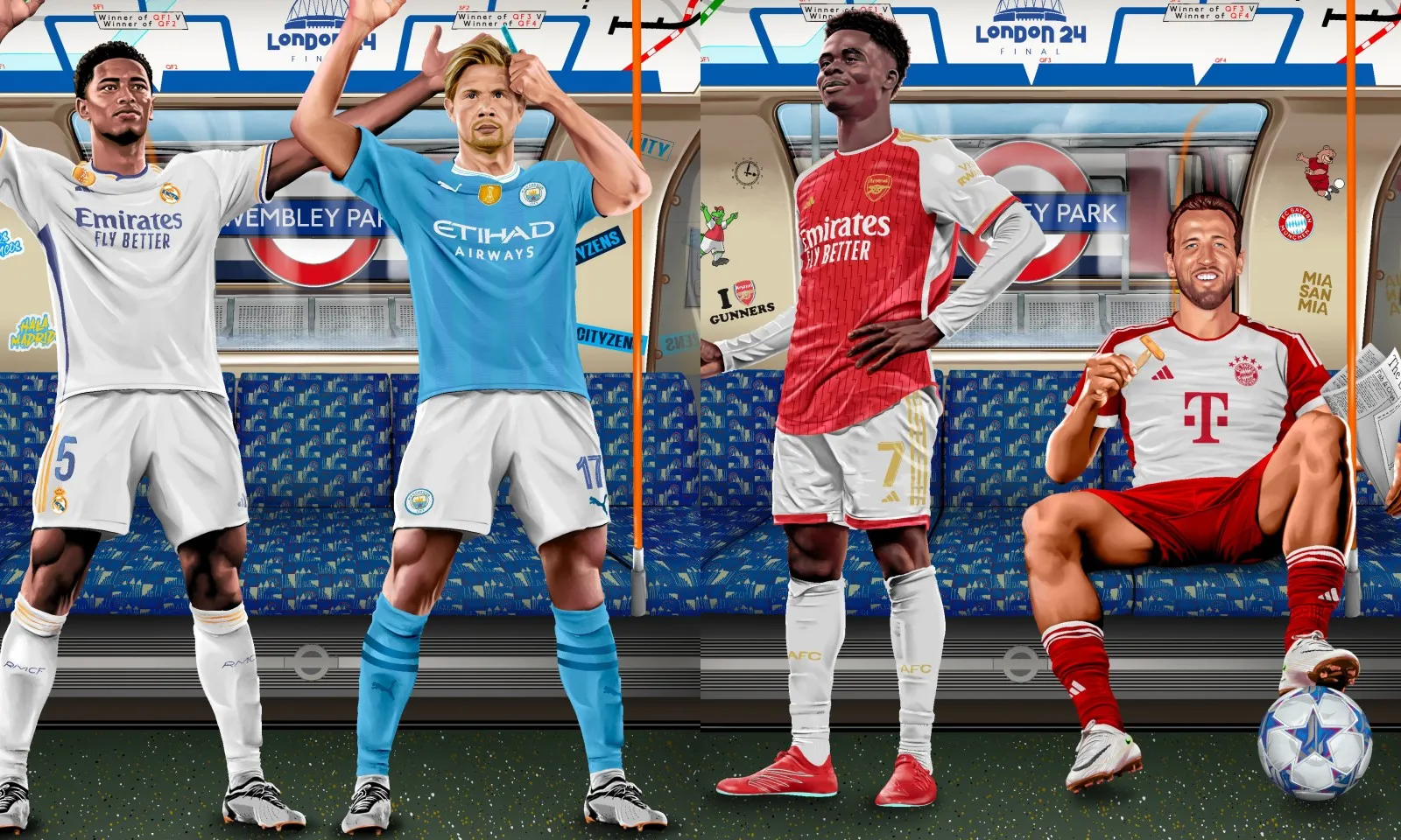 Lịch thi đấu lượt đi Tứ kết Cúp C1: Real Madrid vs Man City | Arsenal ...