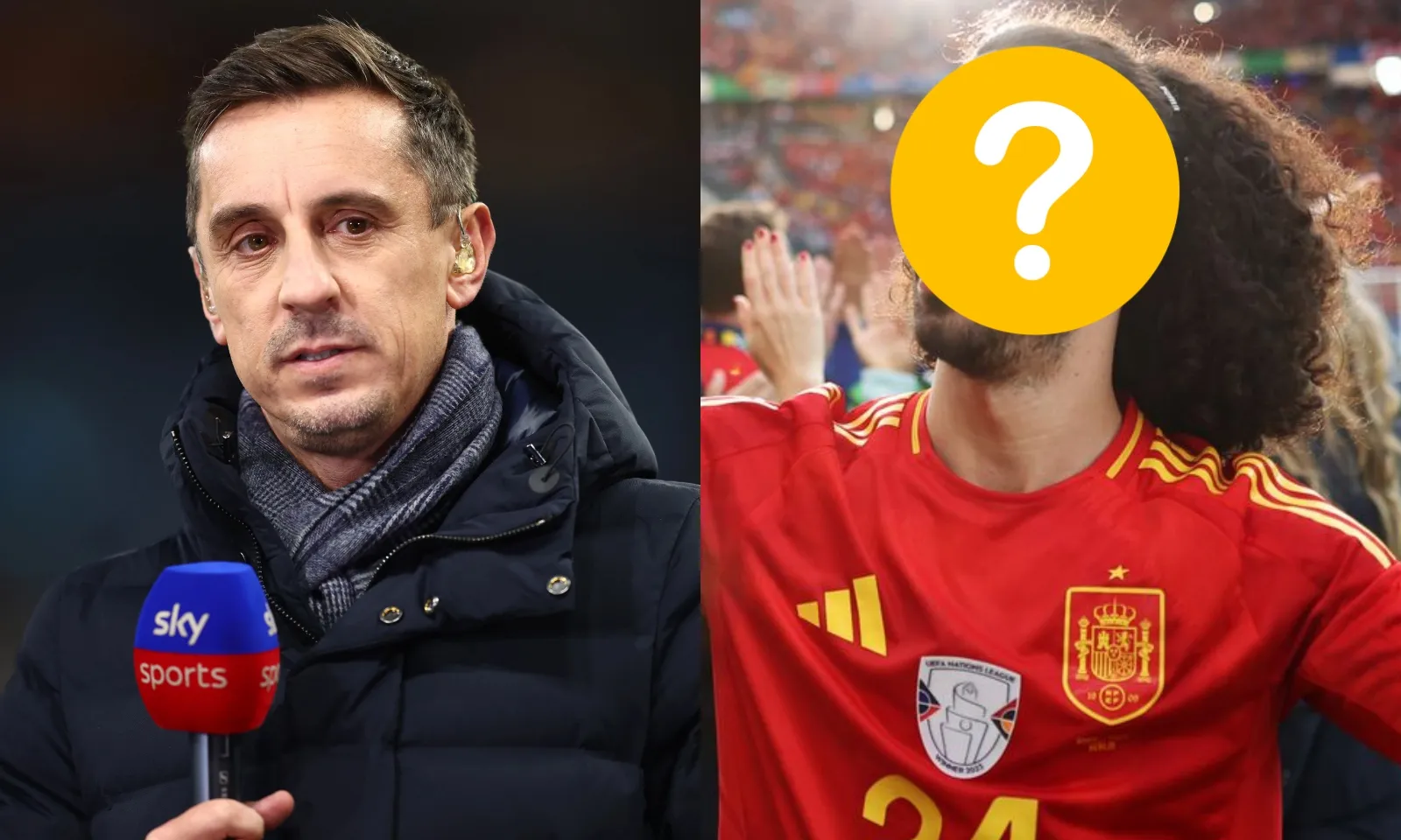 Neville chê bai sao Chelsea: "Cậu ấy là lý do Tây Ban Nha sẽ không vô địch"