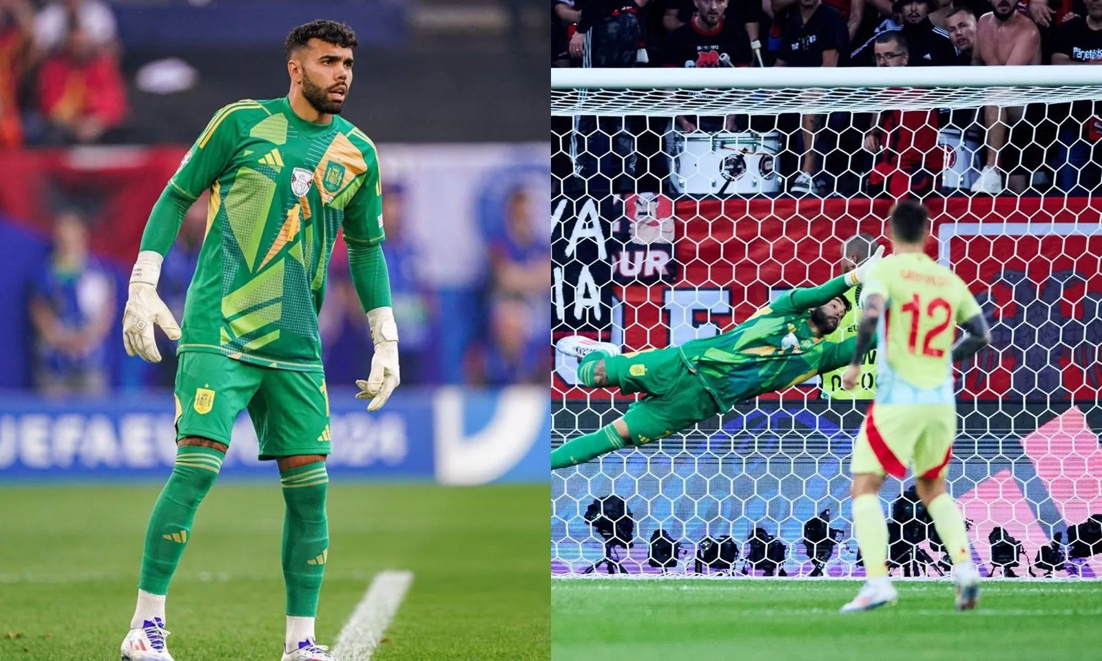 4 cứu thua, 5 chuyền dài chính xác: David Raya khiến Unai Simon lo lắng ...