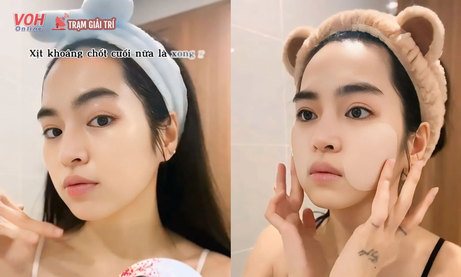 Đỗ Khánh Vân nhận "cơn mưa lời khen" vì để lộ mặt mộc qua cam thường