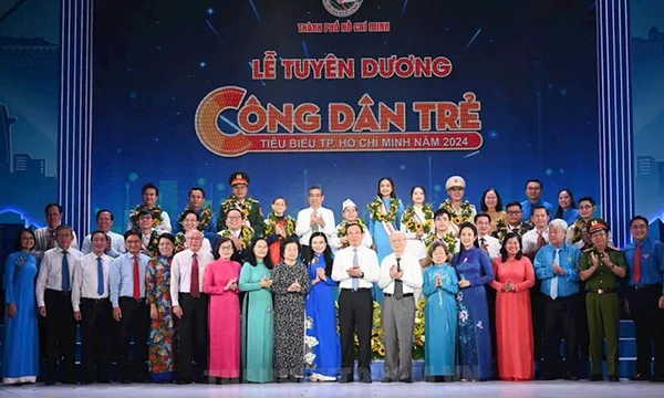 TPHCM tuyên dương 14 công dân trẻ tiêu biểu năm 2024