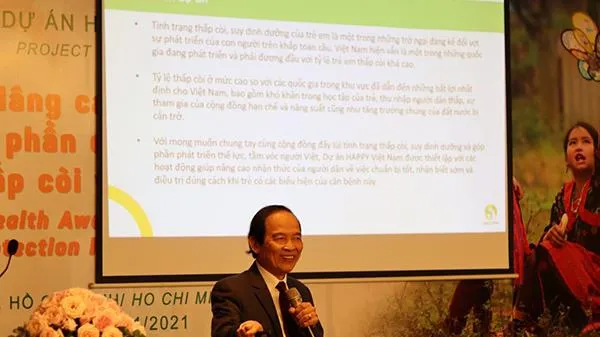 Dự án Happy Việt Nam chung tay đẩy lùi thấp còi, suy dinh dưỡng triển ...