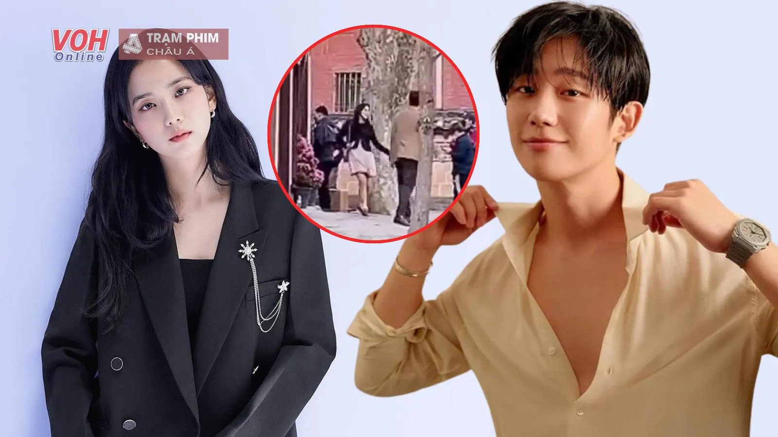 Snowdrop lộ ảnh hậu trường đầu tiên, Jisoo (BLACKPINK) xuất hiện nhí ...