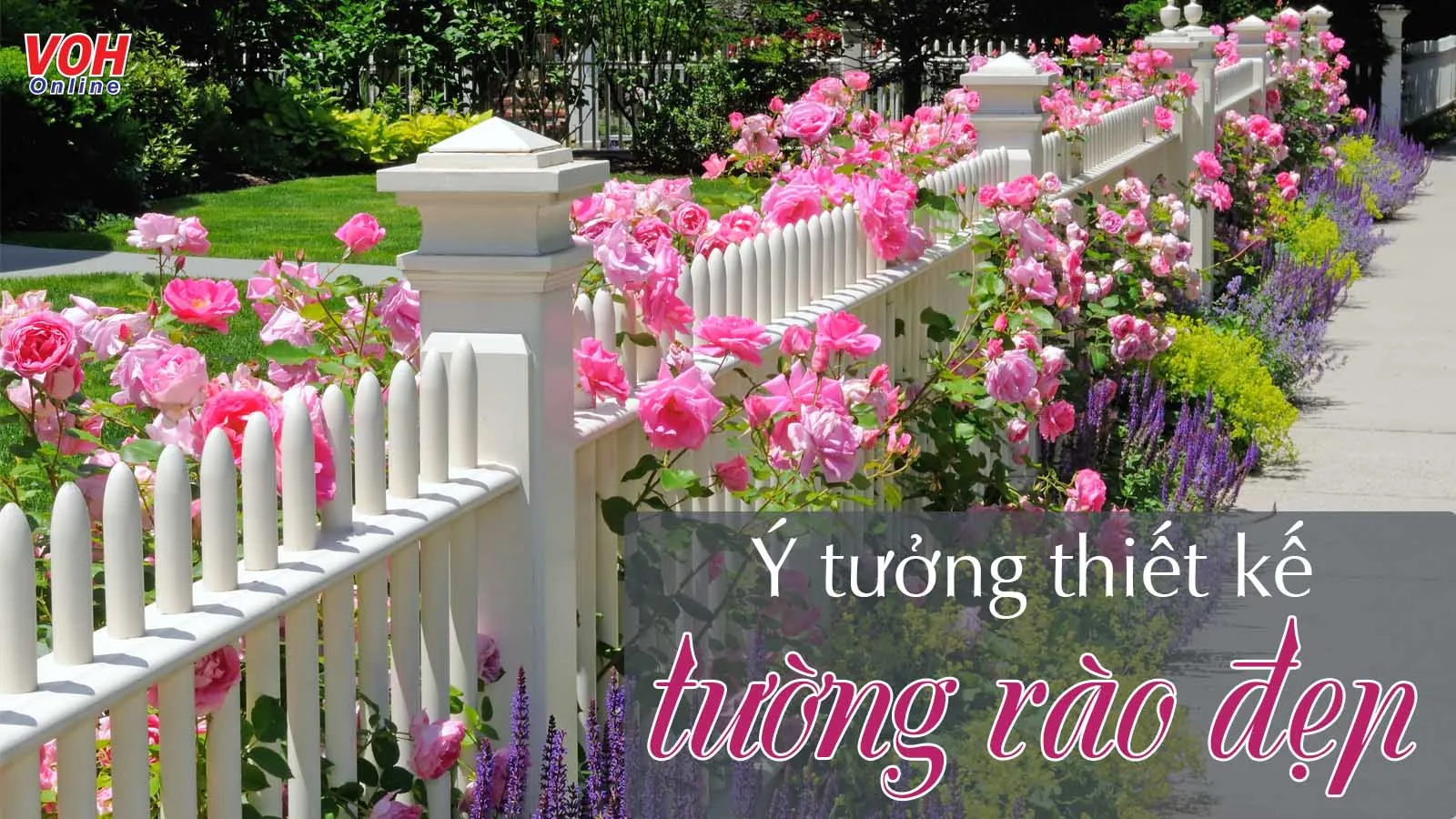 Những mẫu thiết kế tường rào đẹp 'nhìn là mê'