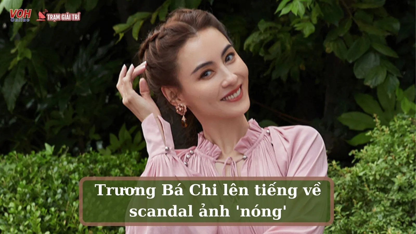 Trương Bá Chi lần đầu nói lý do chụp ảnh 'nóng' với Trần Quán Hy