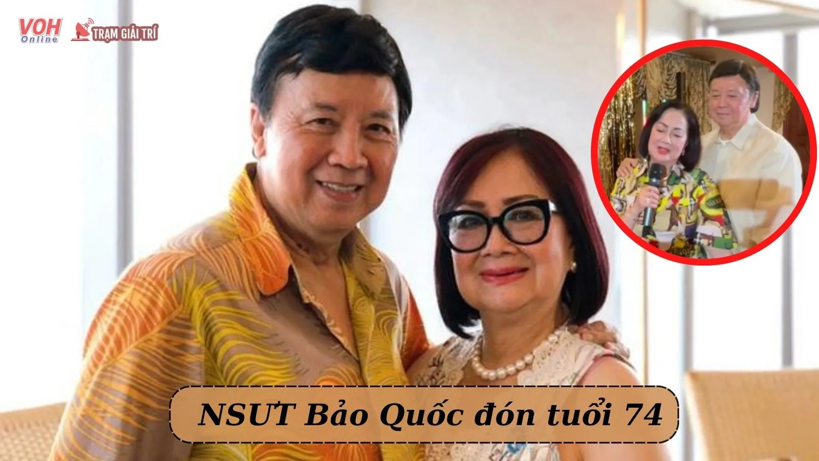 NSƯT Bảo Quốc tổ chức sinh nhật lần thứ 74 tại Mỹ