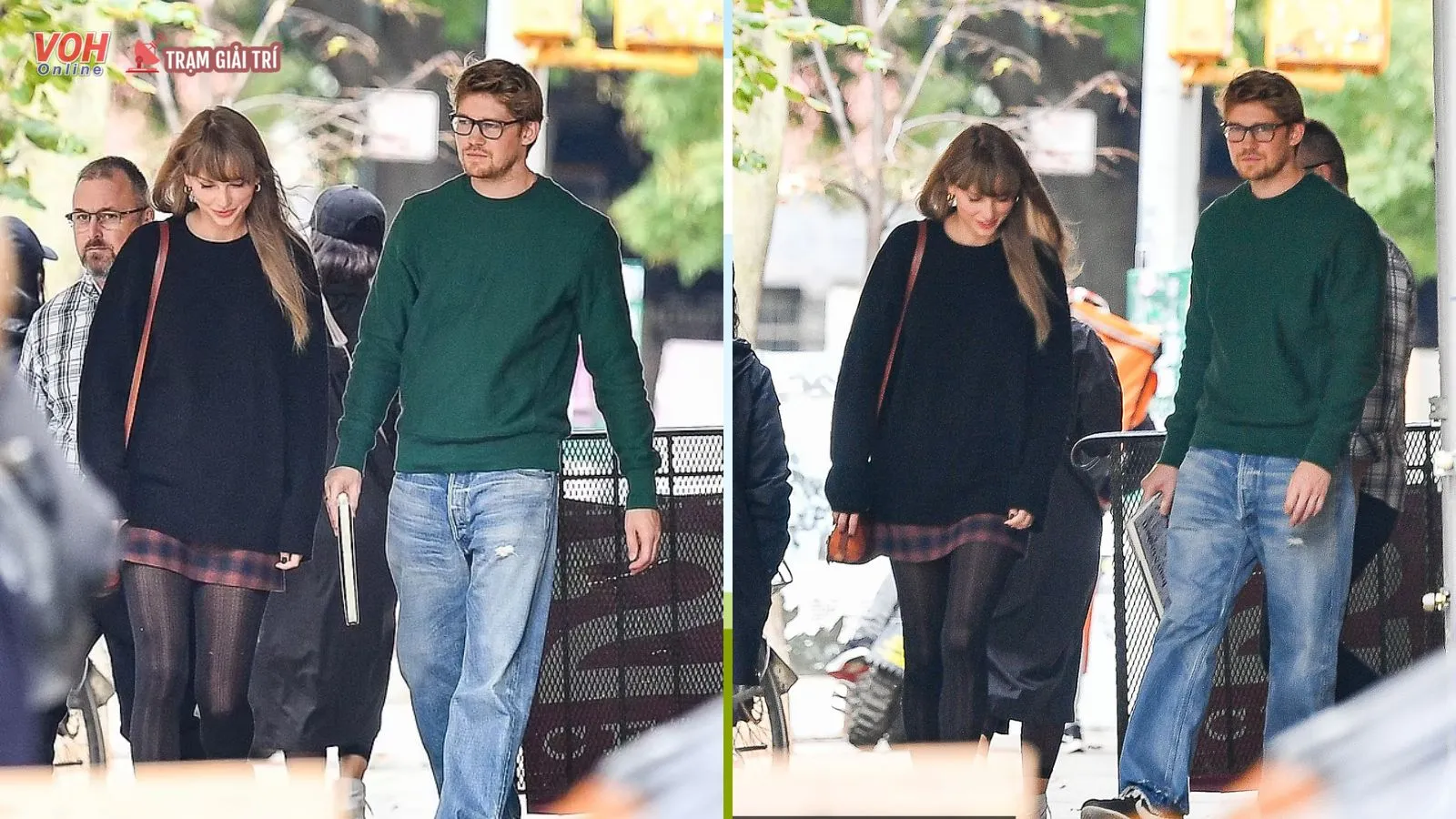 Hé lộ ảnh chụp Taylor Swift và hôn phu sánh đôi trên phố mua nội thất ...