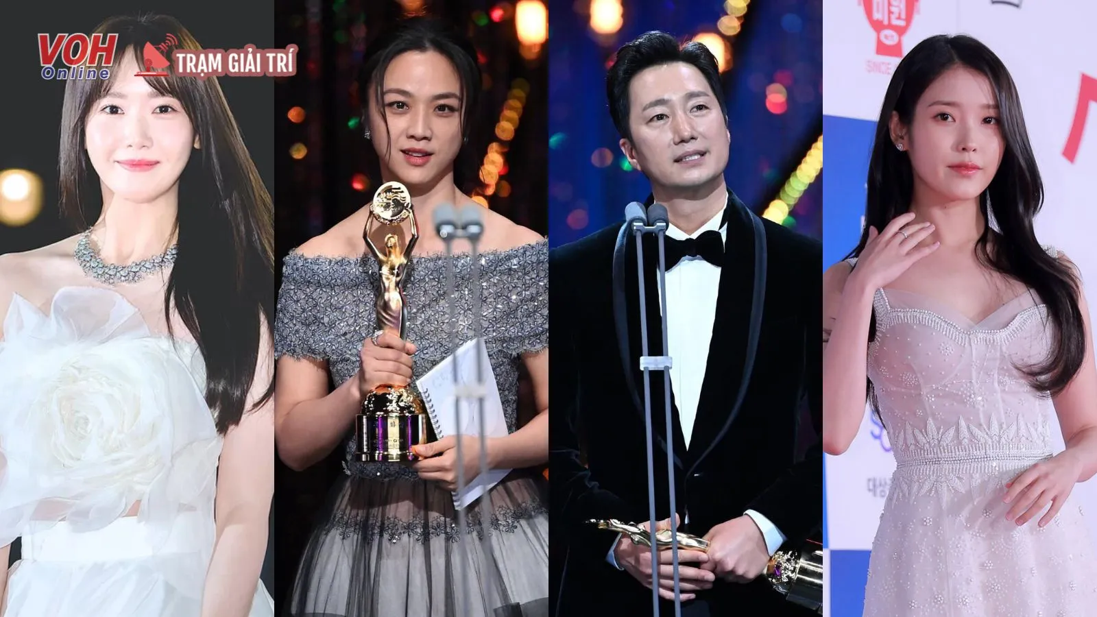 Rồng Xanh 2022: Yoona lộng lẫy chuẩn 'nữ thần quốc dân', Thang Duy giành giải Ảnh Hậu