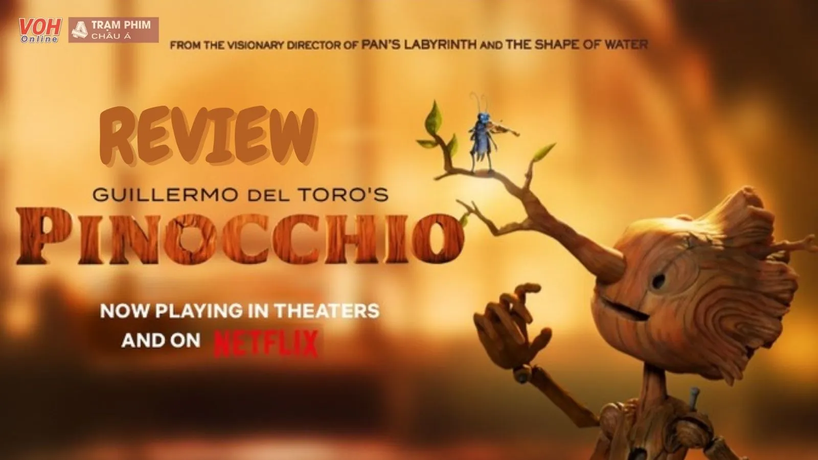 Review Pinocchio của Guillermo del Toro
