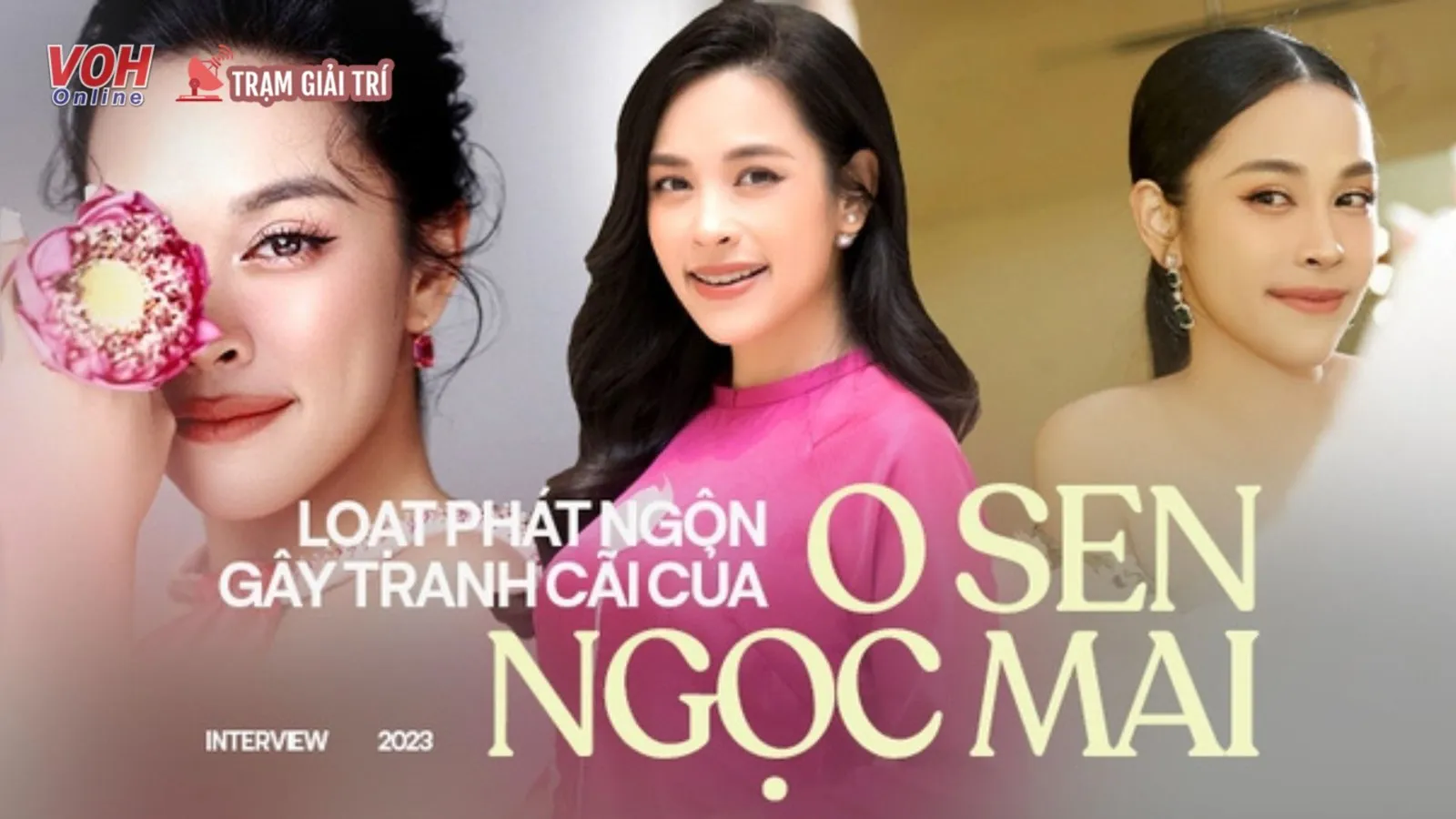 Những lần O Sen Ngọc Mai "vạ miệng", khiến khán giả mất cảm tình