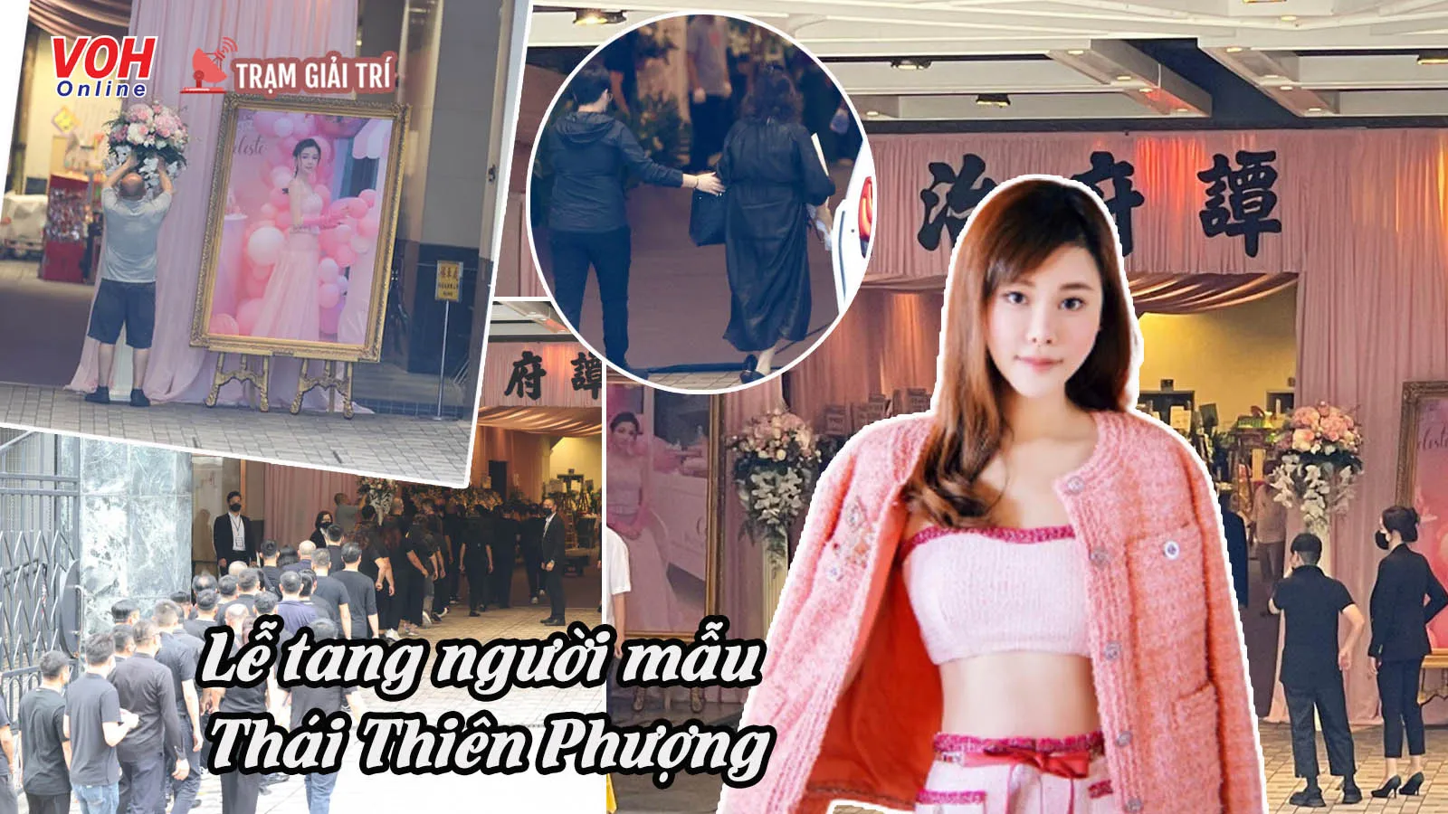 Tang lễ người mẫu Thái Thiên Phượng bị sát hại: Mẹ ruột suy sụp, hàng nghìn người xếp hàng tiễn đưa