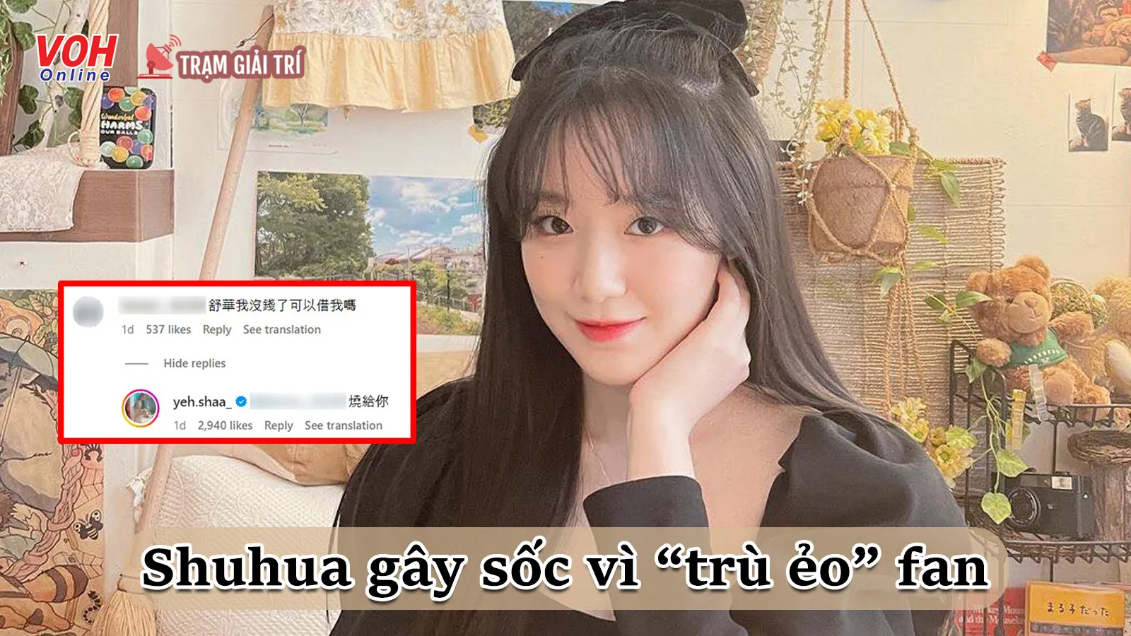 (G)I-DLE Shuhua gây sốc khi "trù ẻo" fan