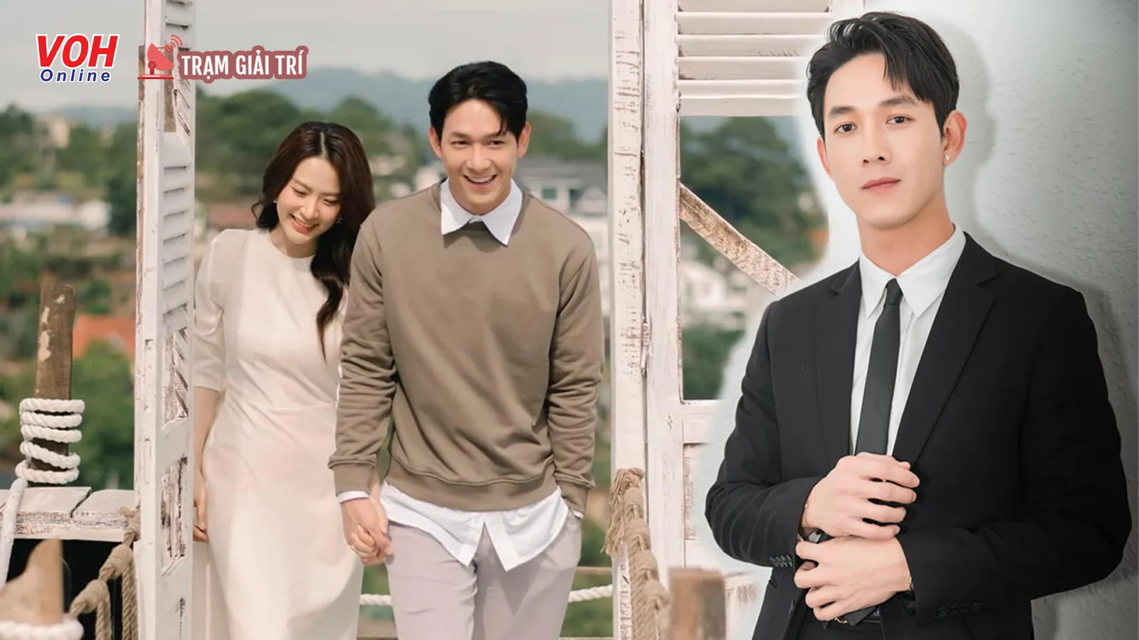 Song Luân ẩn ý "phim giả tình thật" với Minh Trang