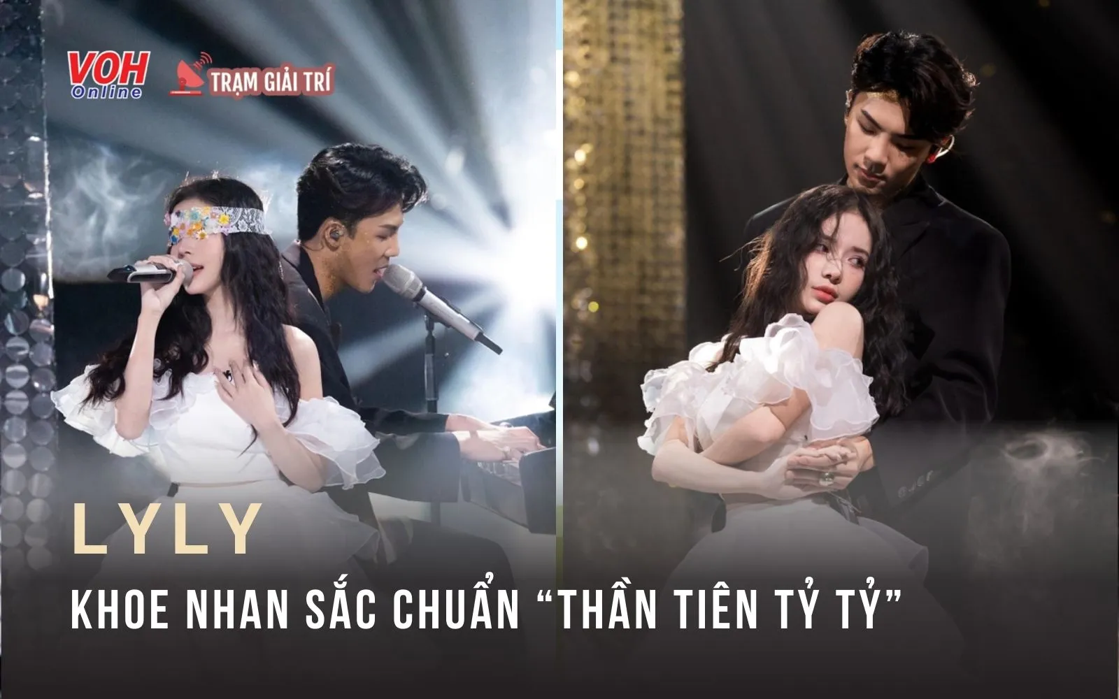 LyLy được khen vì visual "tiên tử", song ca ngọt ngào cùng Sunny Lukas tại The Next Stage 2023