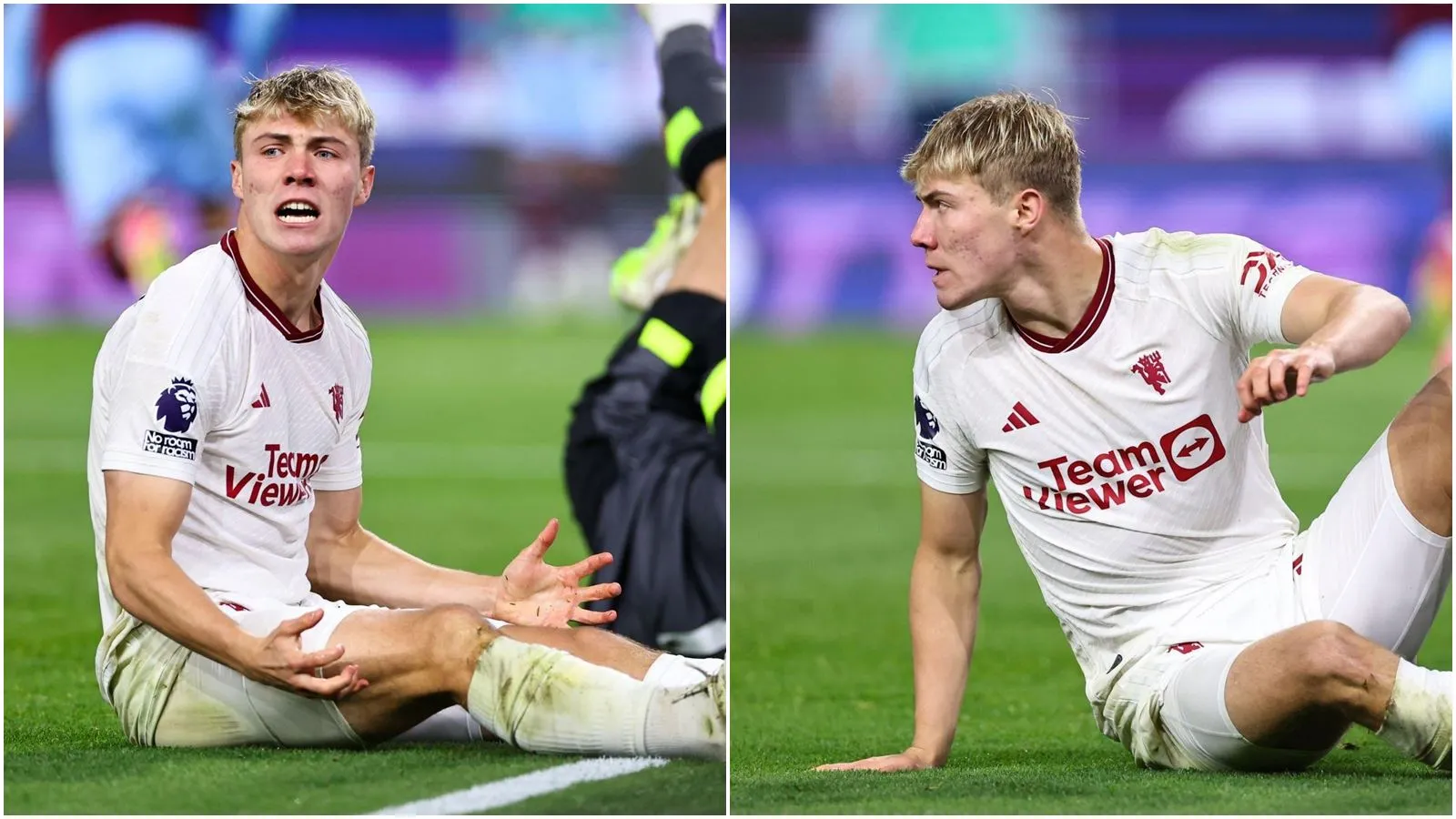 10 lần làm mất bóng, 0 tình huống thắng tranh chấp: Rasmus Hojlund thi ...