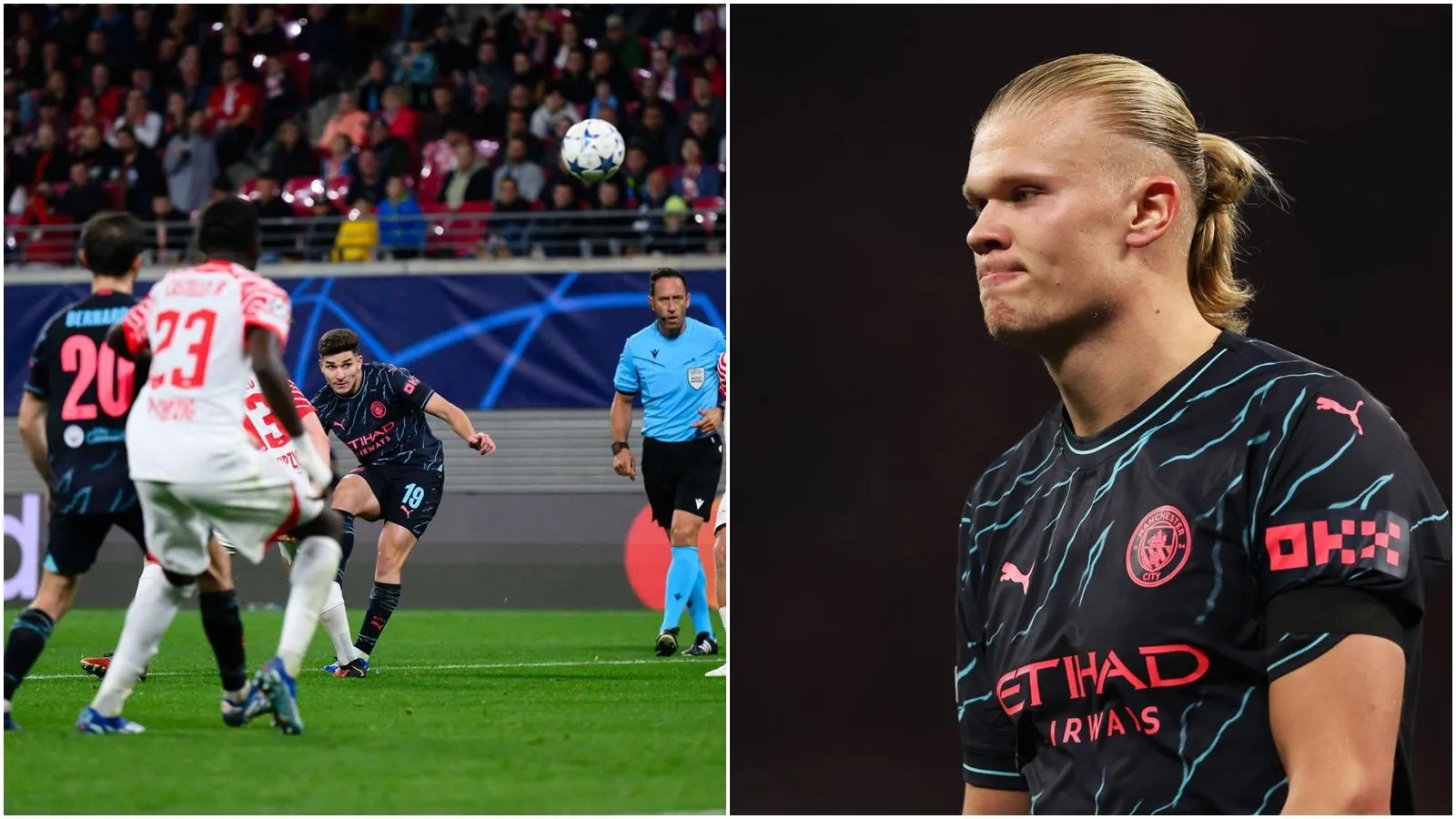 6 lần chạm bóng, 1 bàn thắng và 1 kiến tạo: Julian Alvarez lập siêu ...