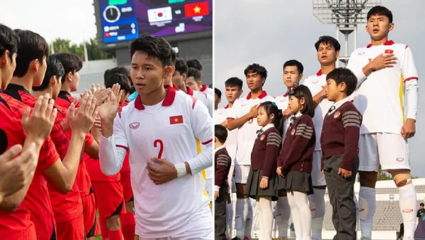 U18 Việt Nam thua chủ nhà U18 Hàn Quốc, xếp cuối tại Seoul Cup 2023