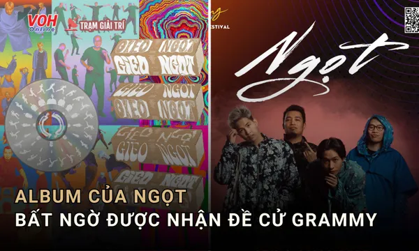 Album của Ngọt bất ngờ được nhận đề cử Grammy