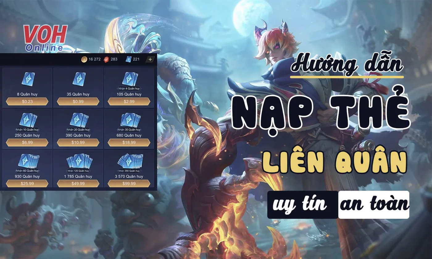 Hướng dẫn cách chơi Liên Quân trên máy tính nhanh chóng