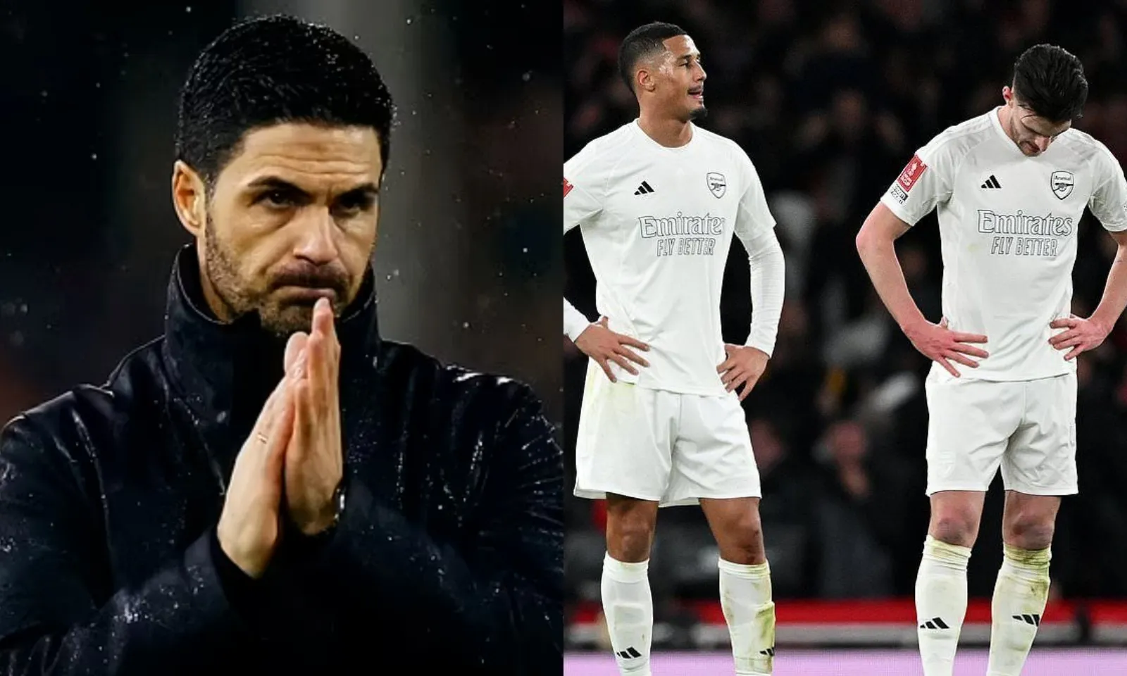Thua Liverpool, HLV Mikel Arteta tha thiết: "Tôi cầu xin người hâm mộ"