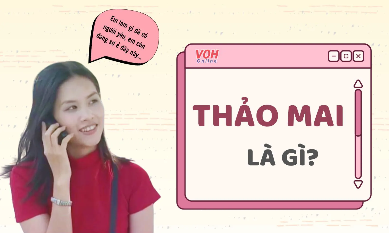 "Thảo mai" là gì? Dấu hiệu nhận biết người thảo mai