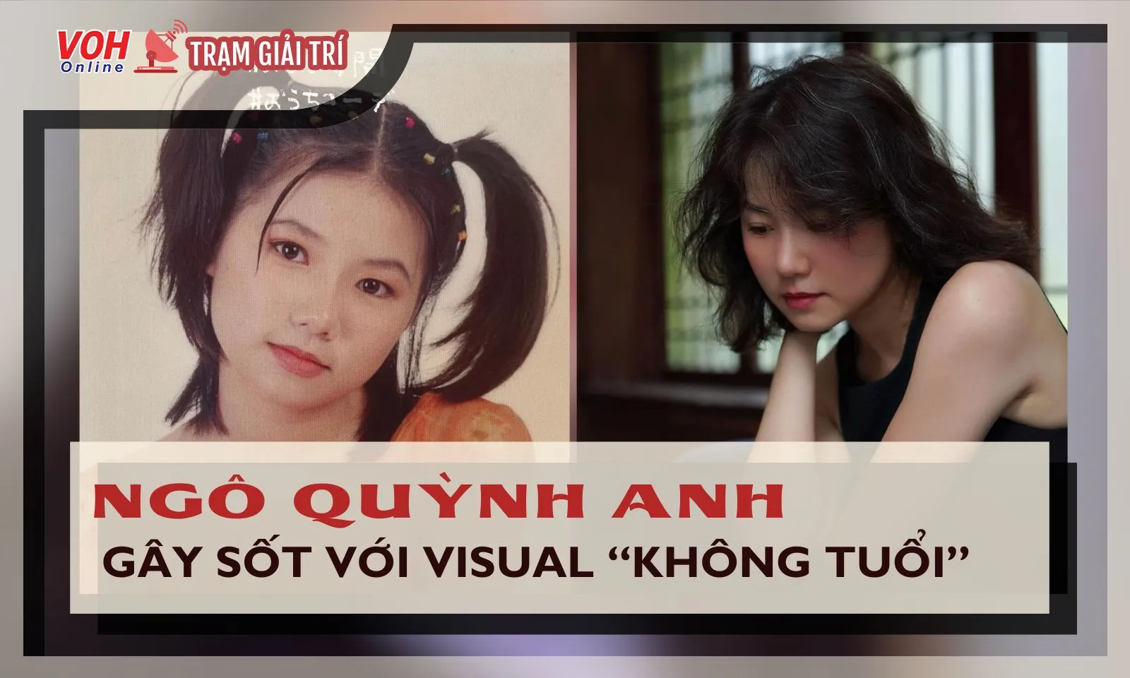 Nhan sắc không đổi suốt 26 năm của Ngô Quỳnh Anh làm say lòng người hâm mộ