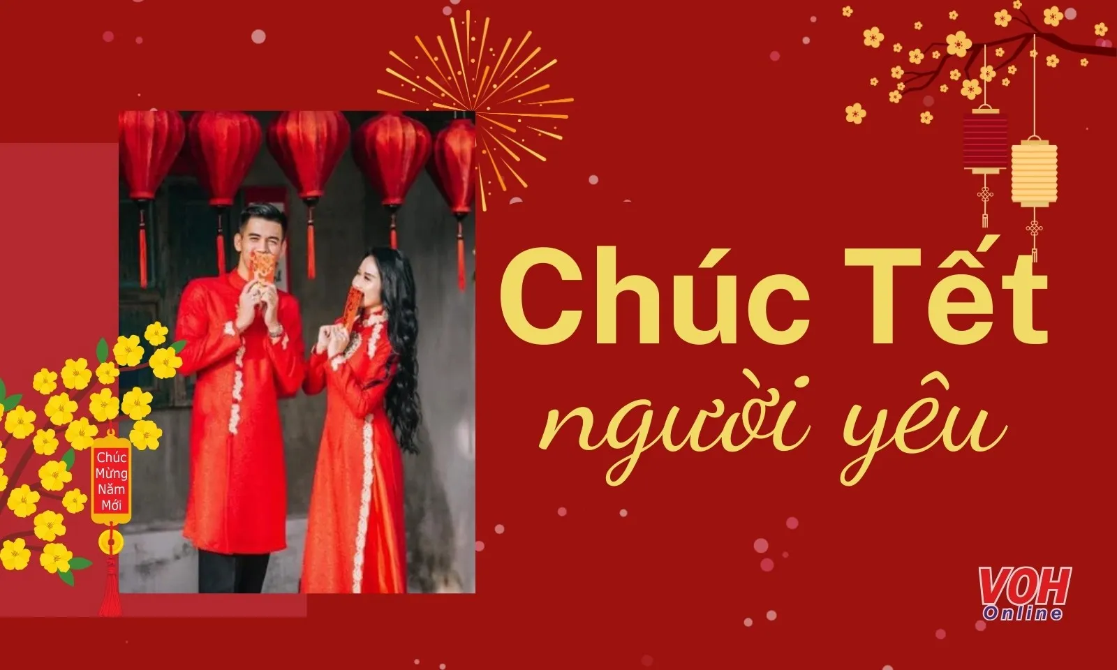 40+ lời chúc Tết người yêu chân thành, lãng mạn