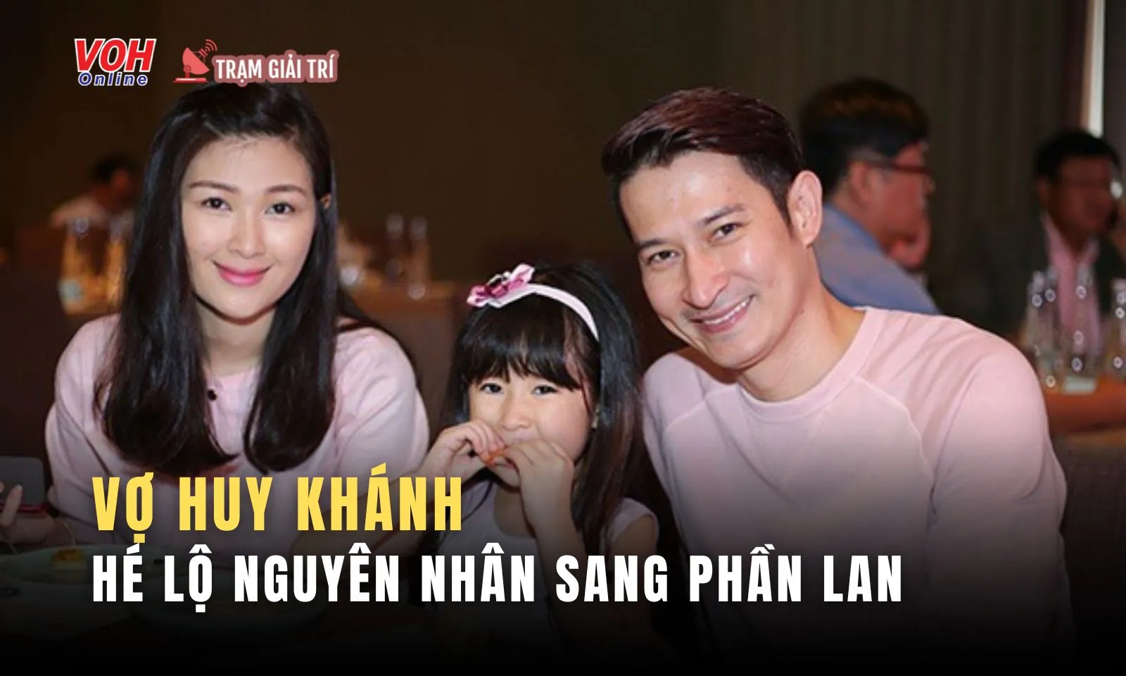 Vợ Huy Khánh hé lộ nguyên nhân sang Phần Lan, đáp trả những tin đồn về trục trặc hôn nhân