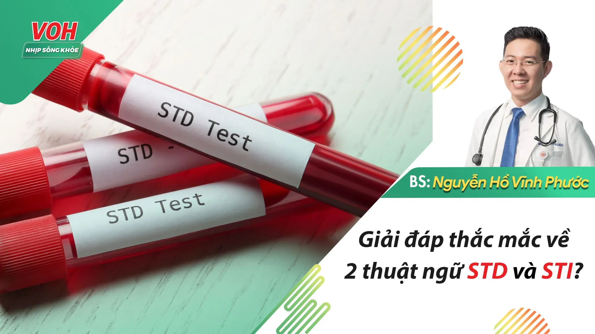 Giải đáp thắc mắc về 2 thuật ngữ STD và STI?